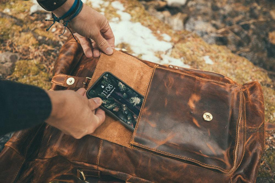 Kobuk Leather Backpack – Kodiak Leather