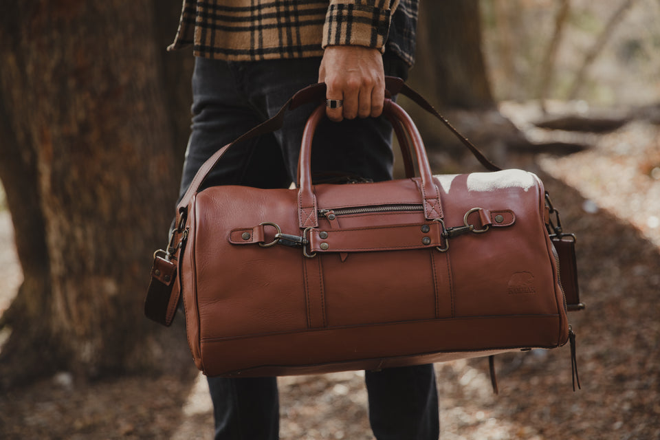 LIMITED EDITION - Yukon 45L Weekender Duffel – Kodiak Leather