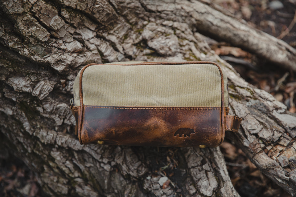 Canvas Dopp Bag – Kodiak Leather
