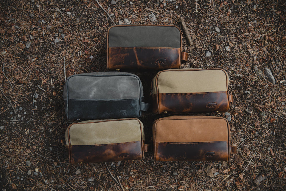Canvas Dopp Bag – Kodiak Leather