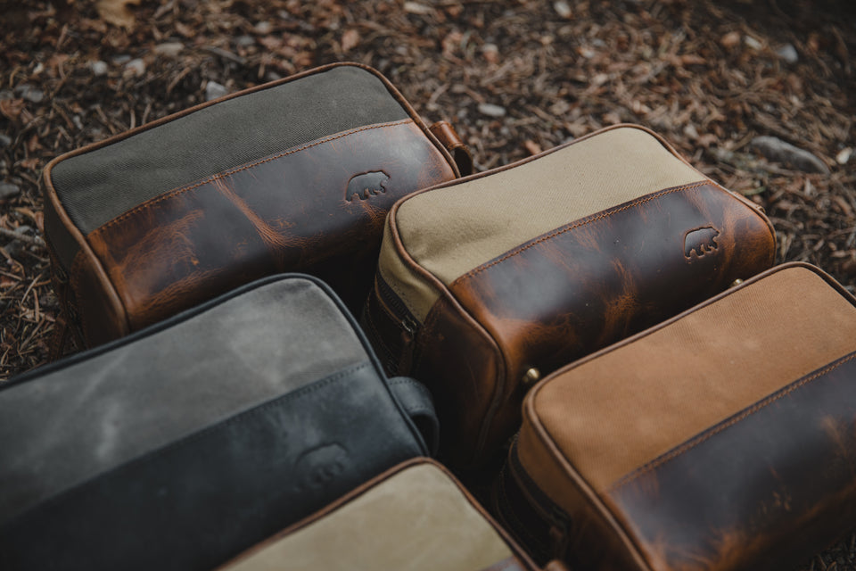 Canvas Dopp Bag – Kodiak Leather