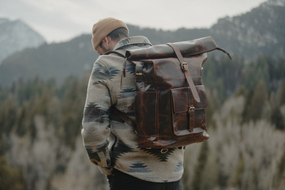 Kobuk Leather Backpack – Kodiak Leather