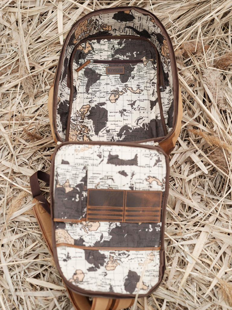 25L Traveler Canvas Backpack – Kodiak Leather