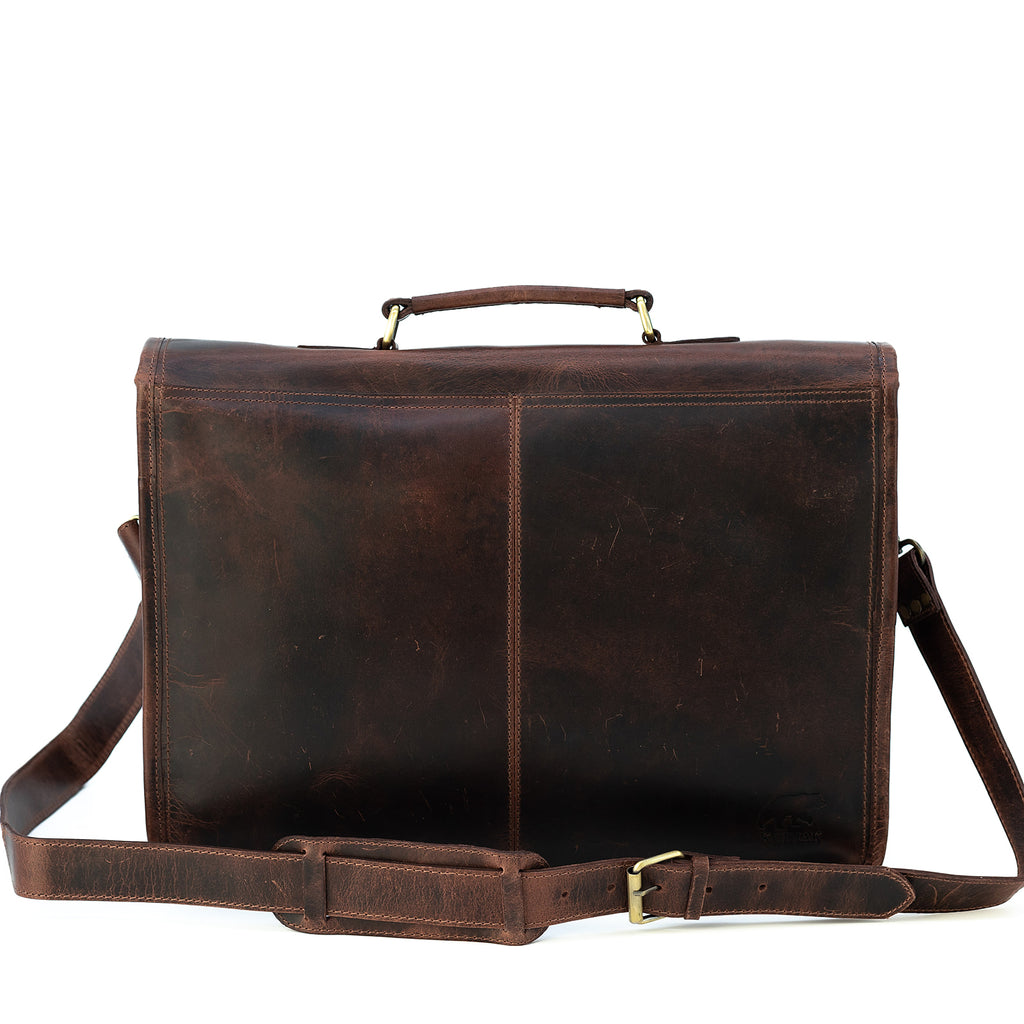 Buffalo Leather Briefcase – Kodiak Leather