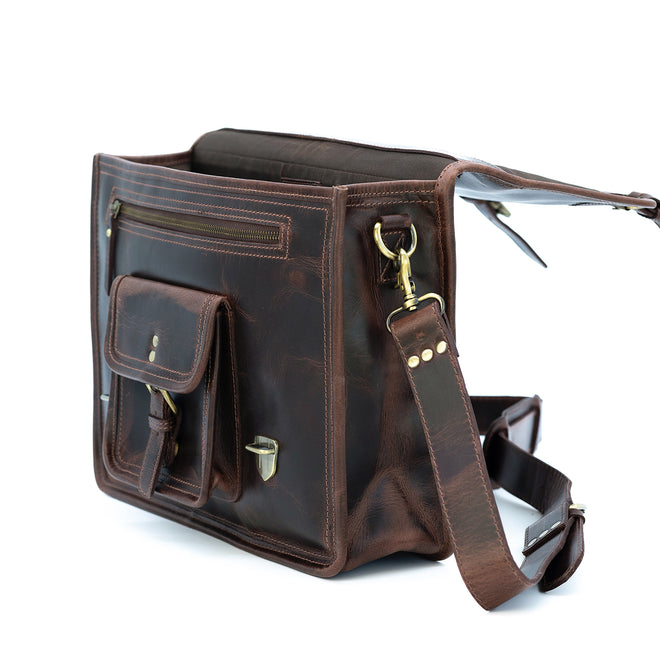 Buffalo Leather Briefcase – Kodiak Leather