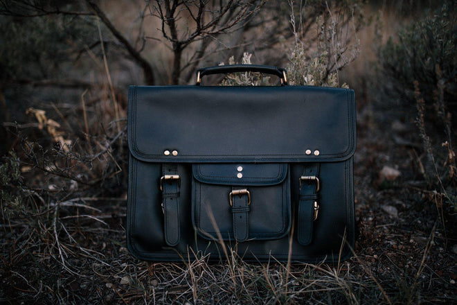 Buffalo Leather Briefcase – Kodiak Leather