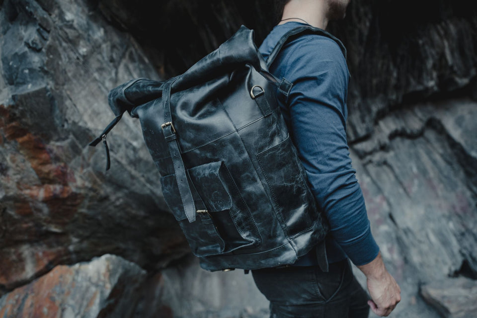 Kobuk Leather Backpack – Kodiak Leather